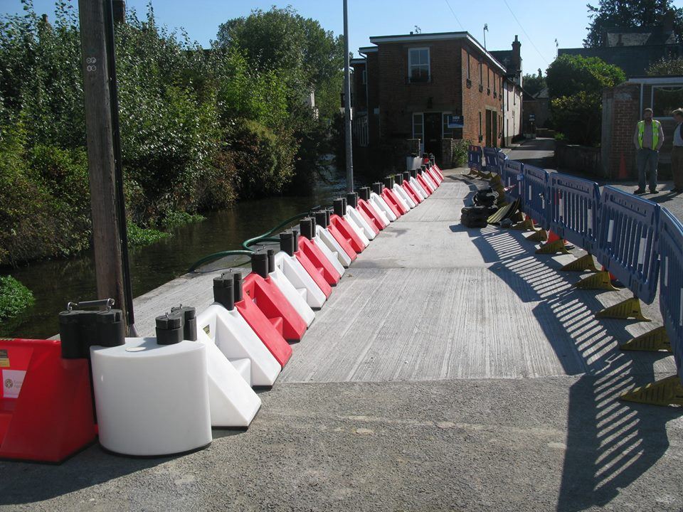 Wilton Flood Defences put to the test of flood defences